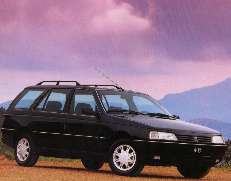 Peugeot 405 technical specifications and fuel economy